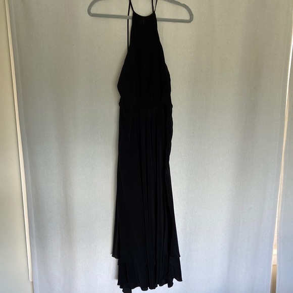 JAYGODFREY | Dresses | Jay Godfrey Black Silk Chiffon Dress | Poshmark